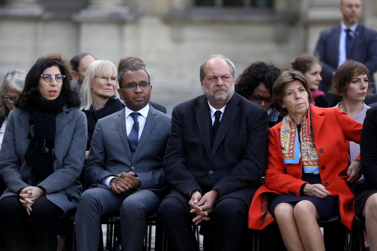 Photo : Rima Abdul Malak, Pap Ndiaye, Éric Dupond-Moretti, Catherine ...
