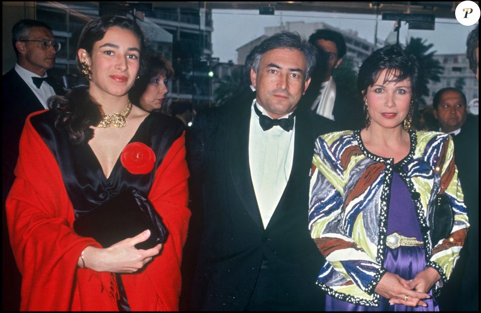 Dominique Strauss-Kahn, sa fille Vanessa et sa femme Anne Sinclair au ...