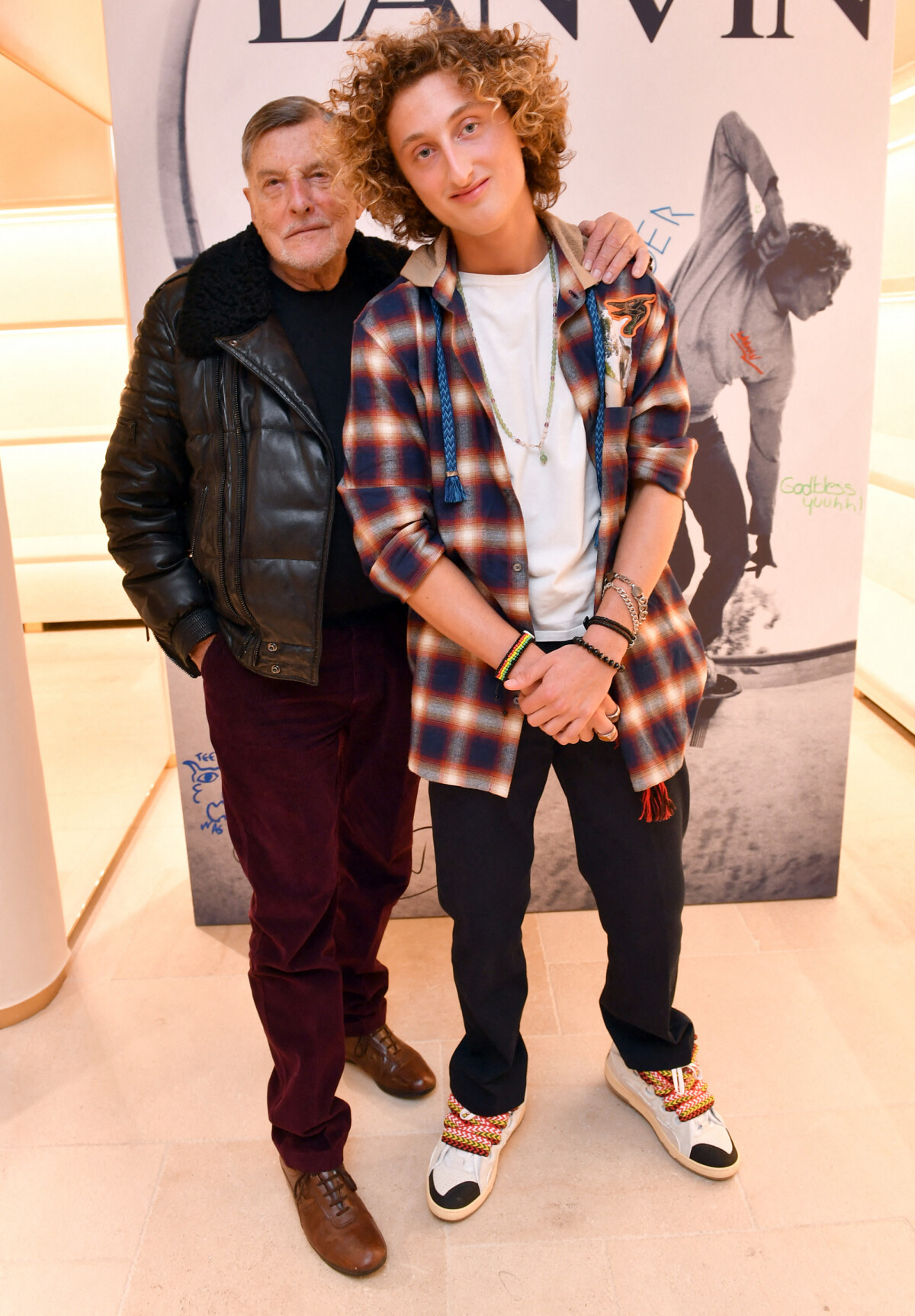 Photo : Exclusif - Jean-Claude Camus et Joalukas Noah (fils de Y.Noah ...