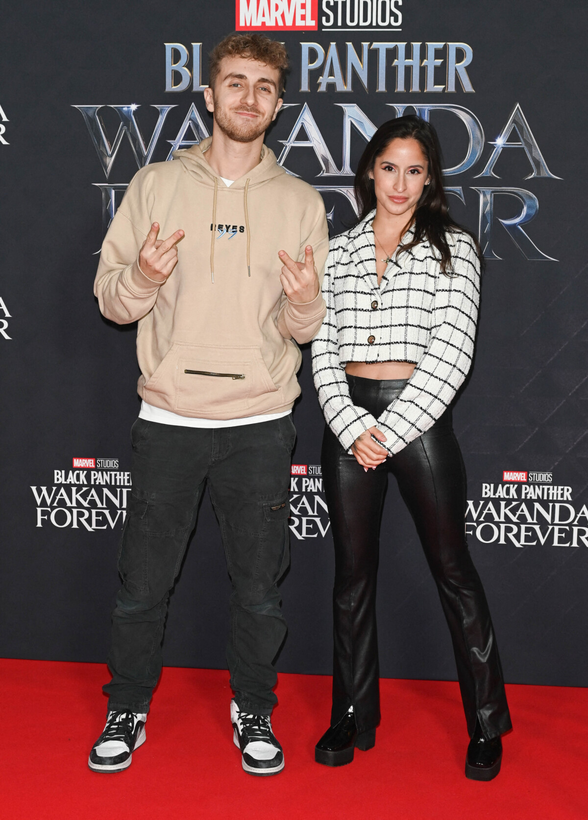 Photo : Sora et Dooms - Avant-première du film "Black Panther: Wakanda ...