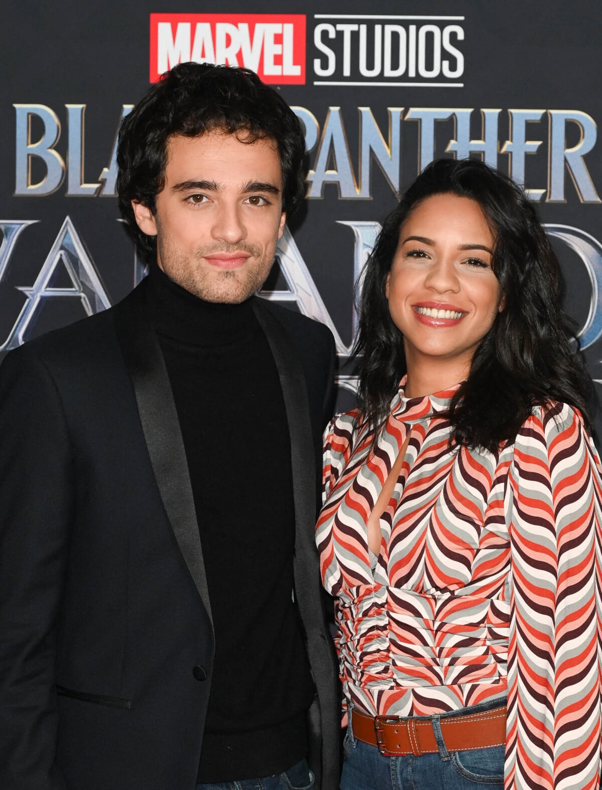 Photo : Tom Darmon et Sarah Fitri - Avant-première du film "Black ...