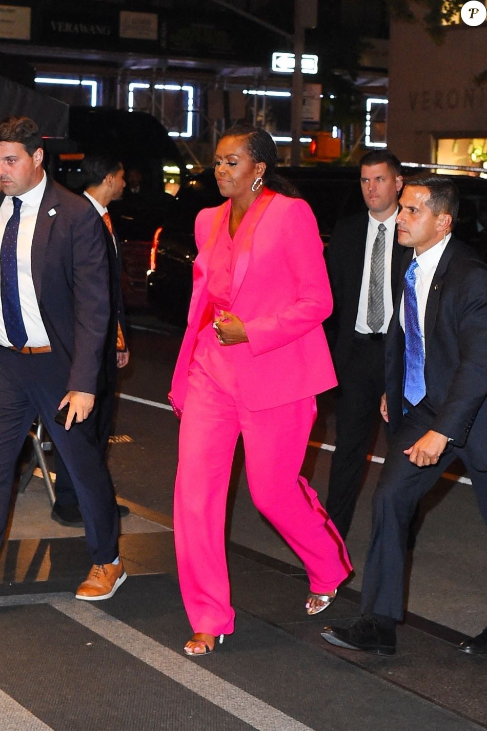 Michelle Obama arrive à la soirée The Clooney Foundation For Justice à ...