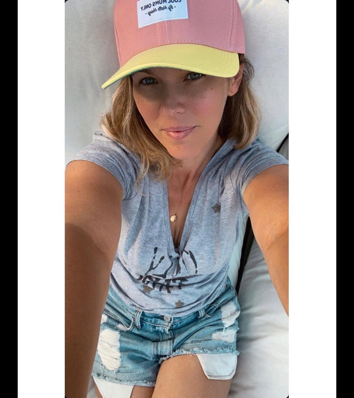 Photo : Lorie Pester sur Instagram. Le 14 août 2021. - Purepeople