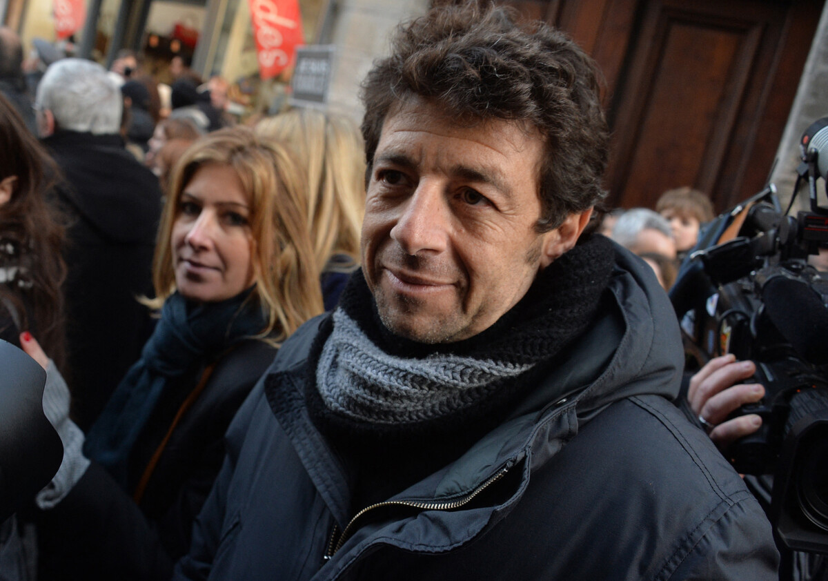 Photo : Patrick Bruel et Amanda Sthers - Marche républicaine pour ...