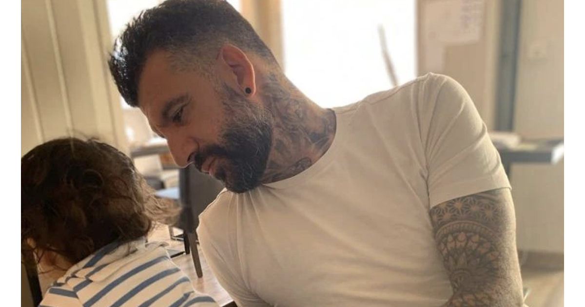 Alain Attard (Mariés au premier regard) avec la fille de sa compagne ...