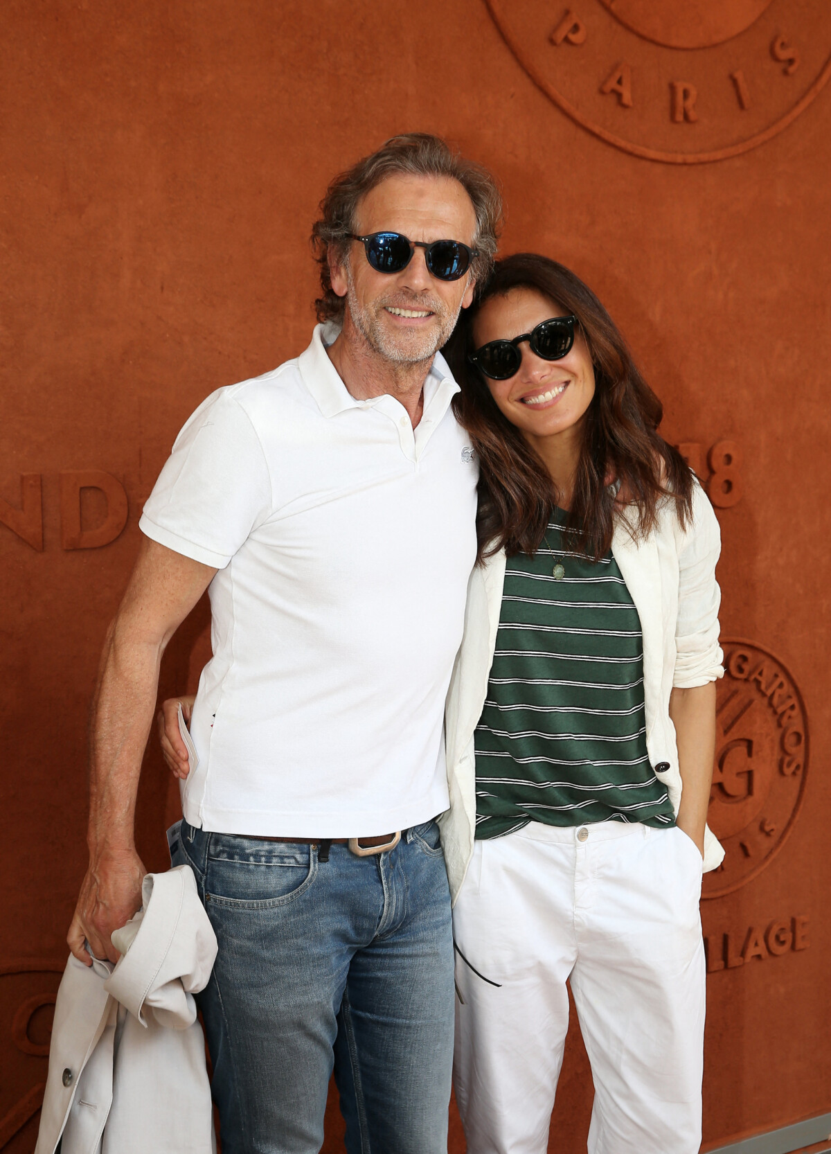 Photo : Stéphane Freiss et sa femme Ursula - People au village des ...