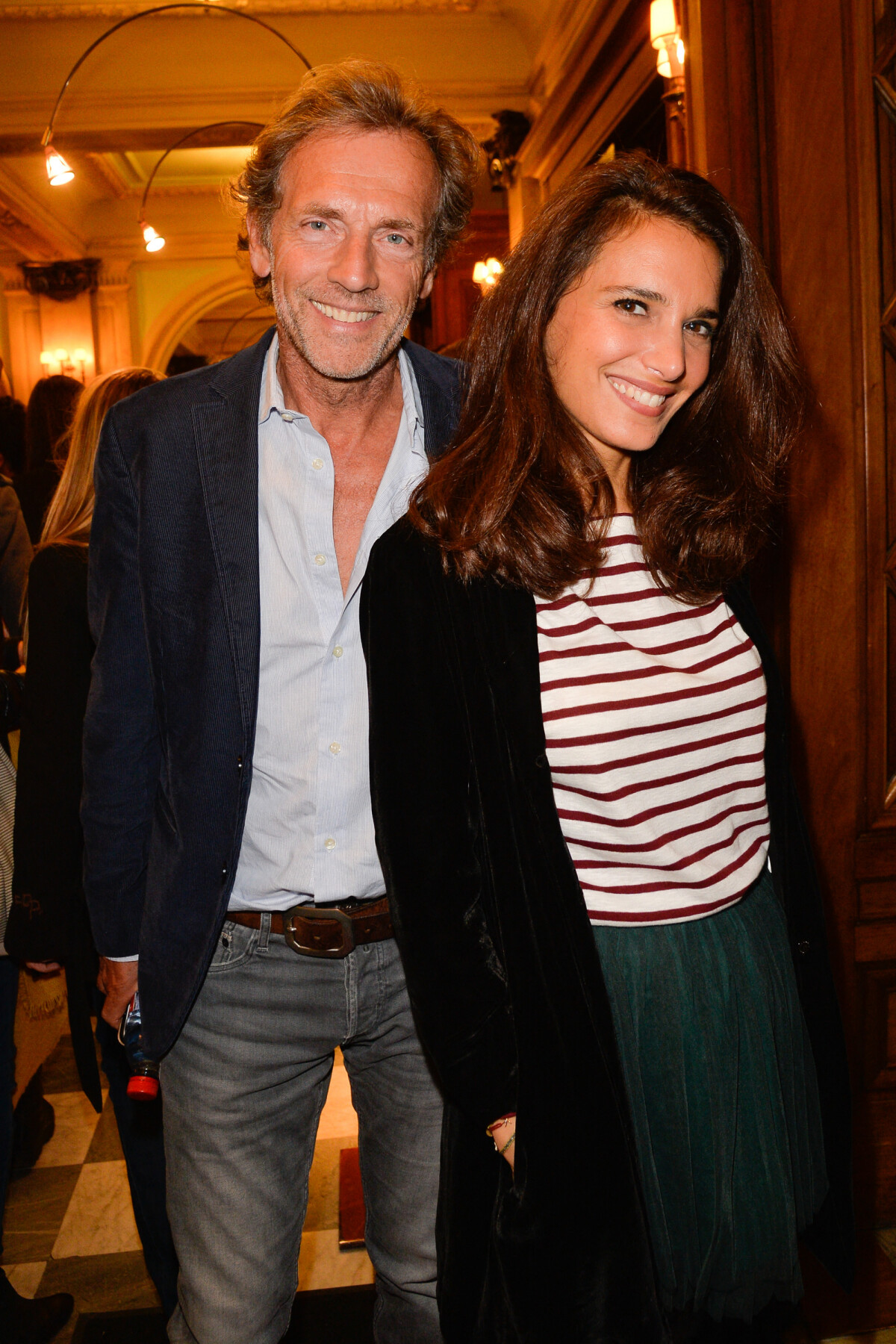Photo : Stéphane Freiss et sa femme Ursula - Générale de la pièce de ...