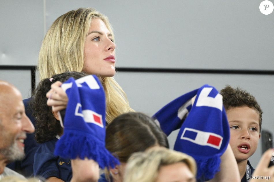 Camille Tytgat - femme de VARANE Raphael (FRA) en tribunes lors du ...