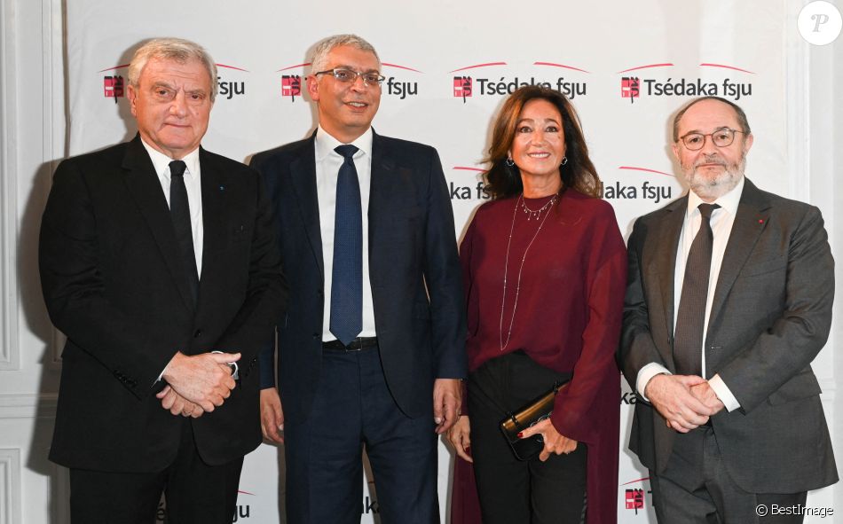 Exclusif - Sidney Toledano et sa femme Katia, Arié Flack (Président de ...