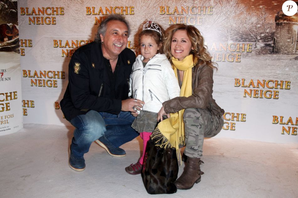 Lara Fabian, Gérard Pullicino et leur fille Lou au Gaumont Opéra à ...