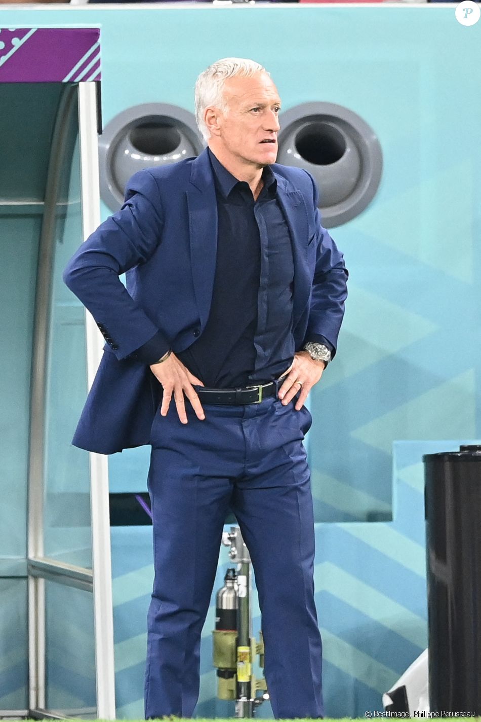 Didier Deschamps, entraineur et sélectionneur équipe de France - Match ...