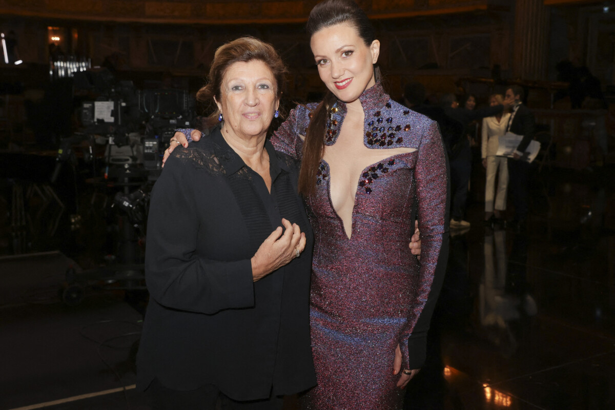 Photo : Exclusif - Françoise Noguès, Julie Fuchs - Backstage ...