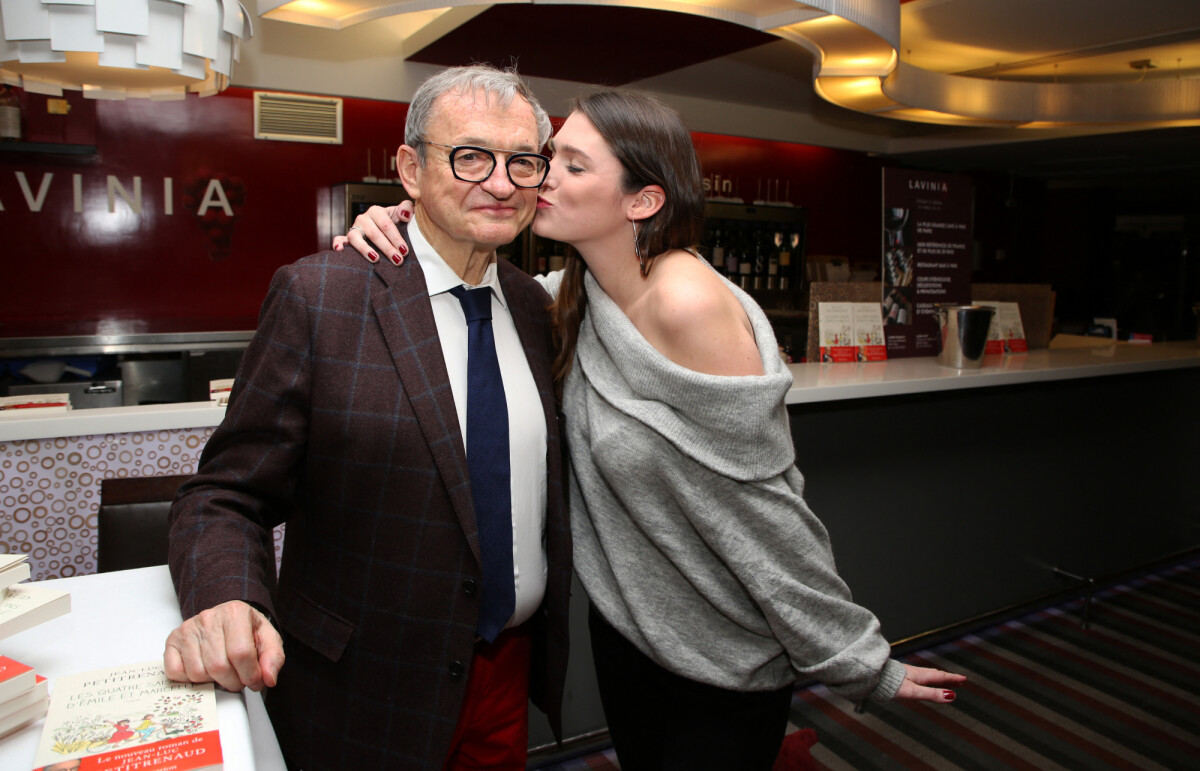 Photo : Jean-Luc Petitrenaud et sa fille Louise - Lancement du livre ...
