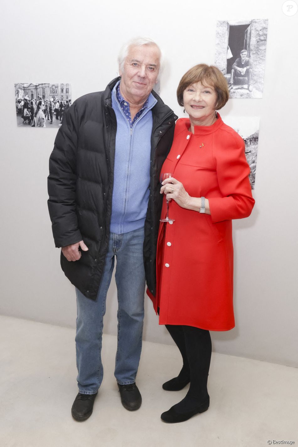 Exclusif - Philippe Grimbert, Macha Méril - Vernissage de l'exposition ...