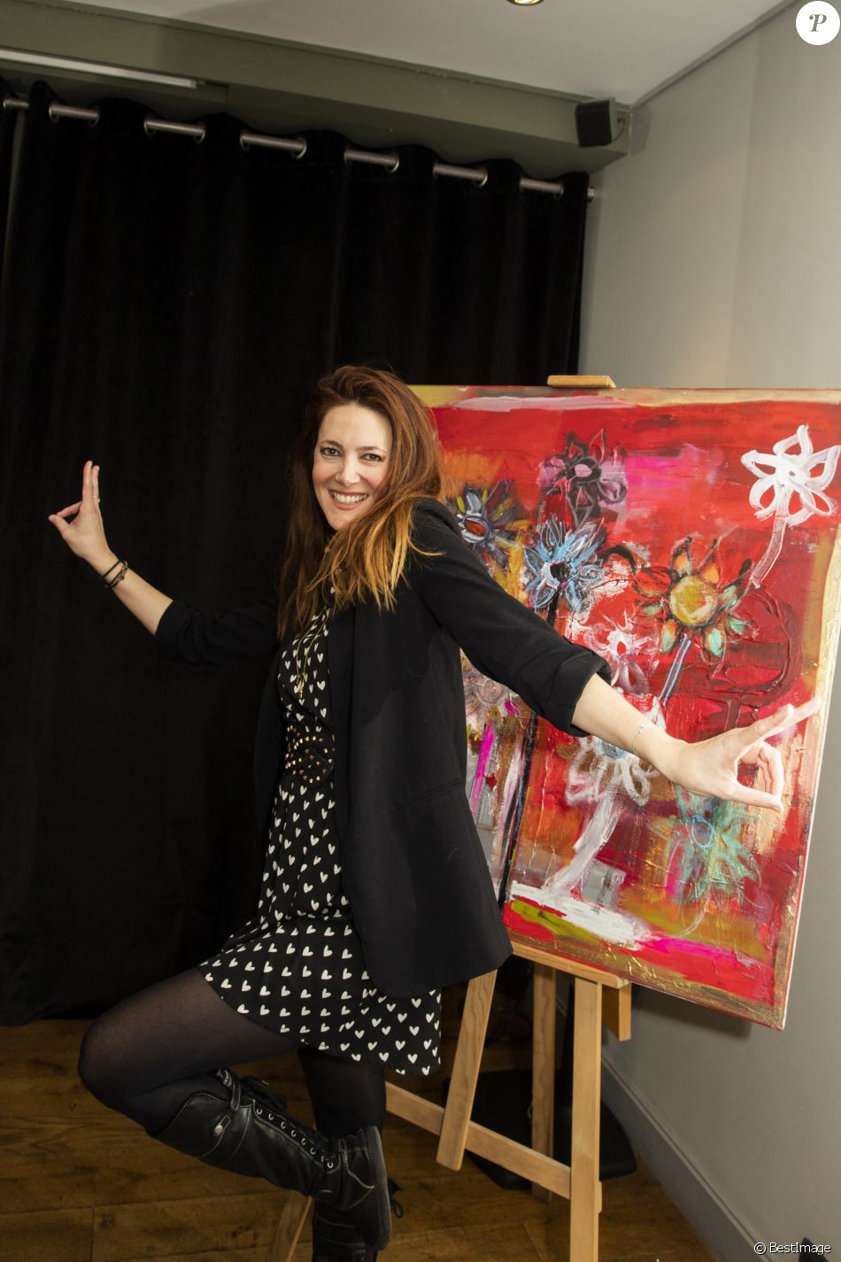 Exclusif - Sandra Lou - Exposition de Caroline Faindt à la Villa Violet ...