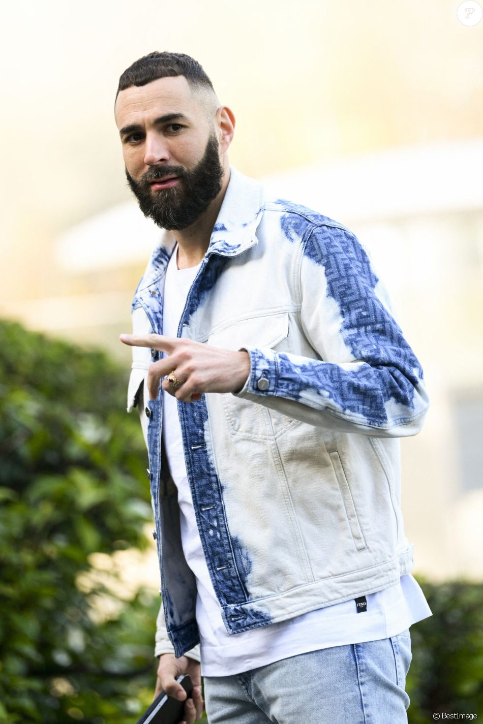 Karim Benzema - Arrivée des joueurs de l'équipe de France à ...