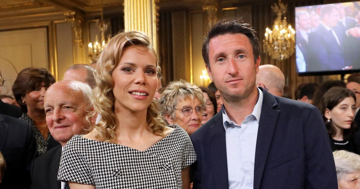 Tiphaine Auzière et son compagnon Antoine - Cérémonie d'investiture du ... Tiphaine Auzière et son compagnon Antoine - Cérémonie d'investiture du ...