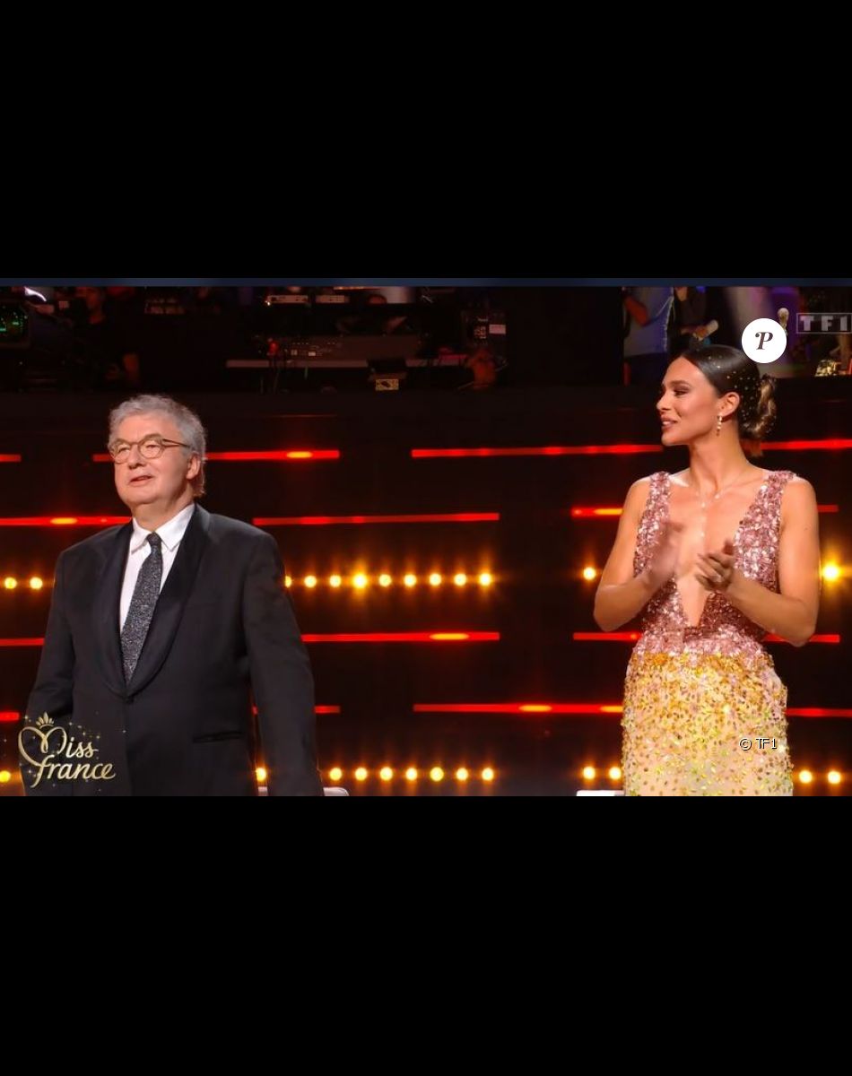 Robe Marine Lorphelin Miss France