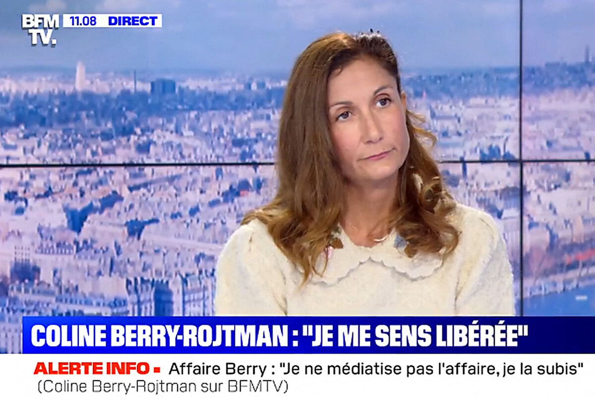 Photo : Coline Berry-Rojtman, fille de Richard Berry invitée de BFMTV ...
