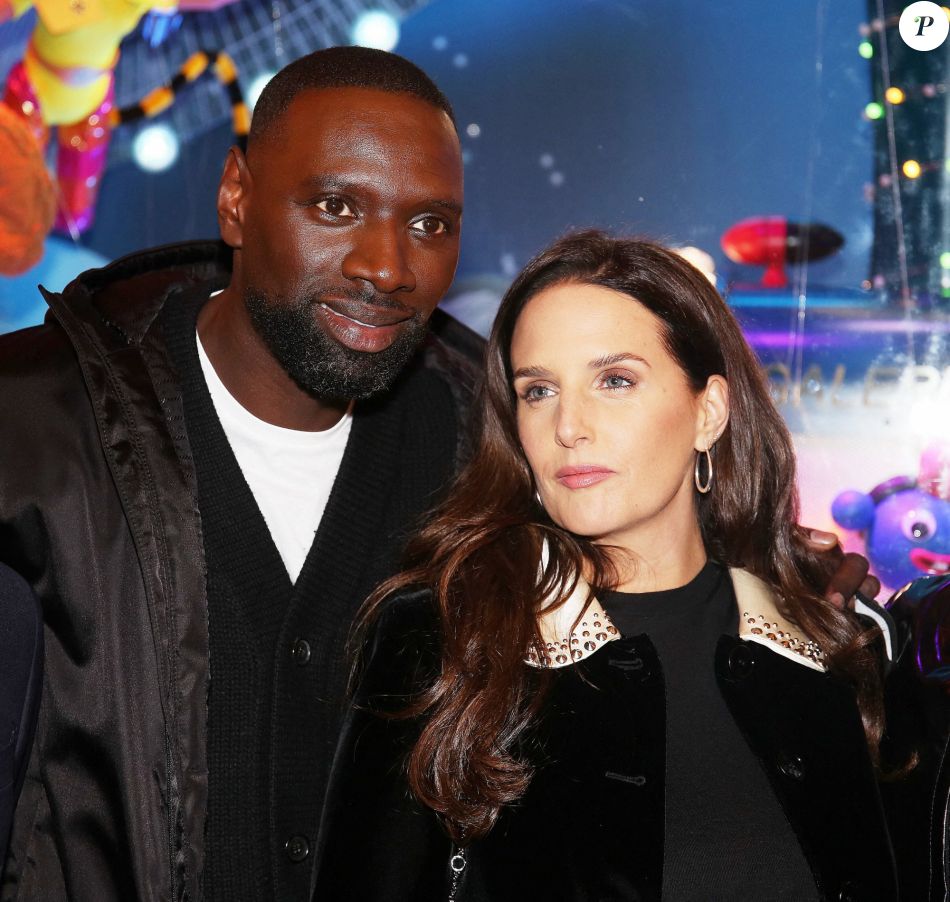 Omar Sy et sa femme Hélène - Lancement de 1,2,3... Noël lors de l ...