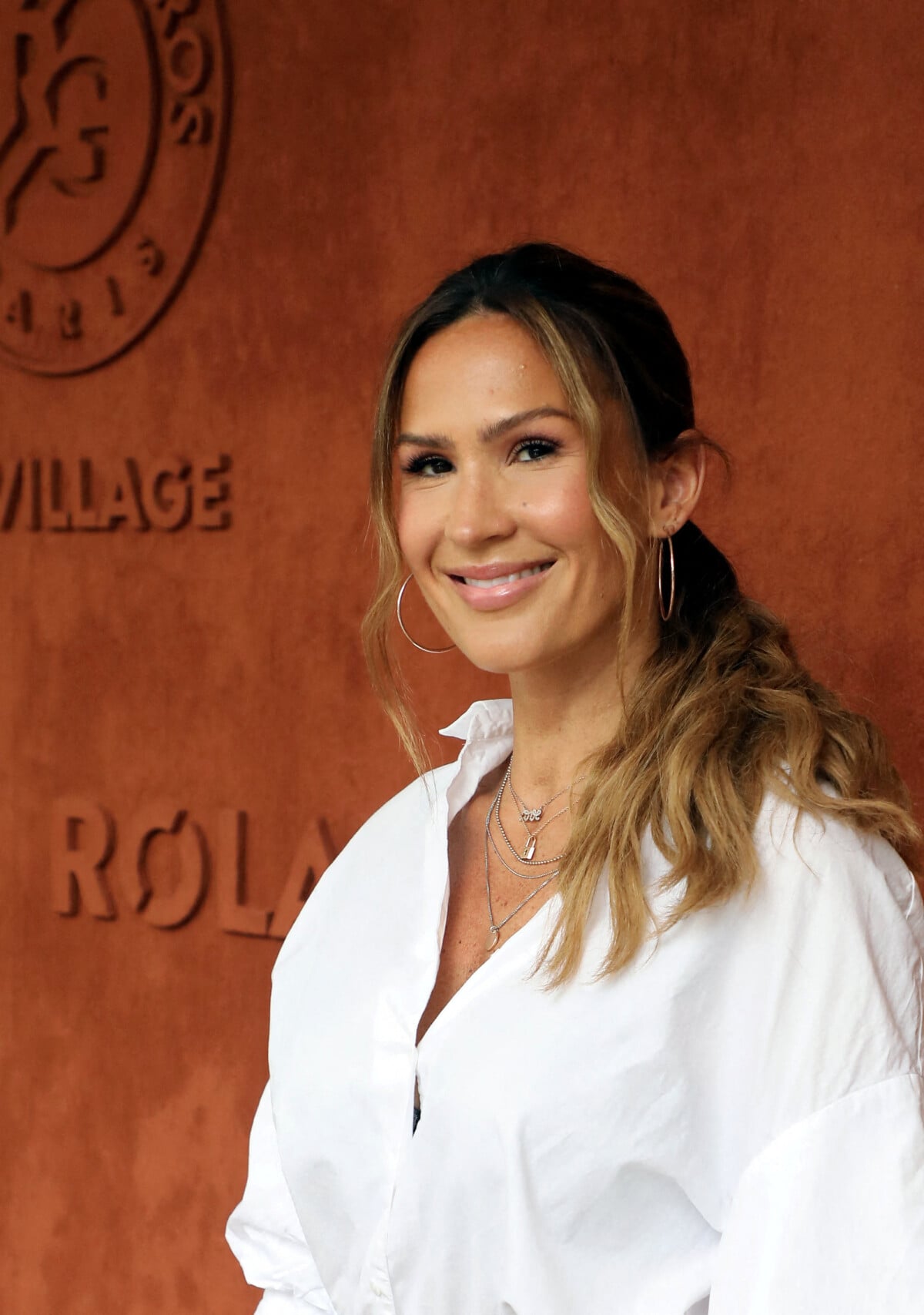 Photo : Vitaa au village des Internationaux de France de tennis de ...