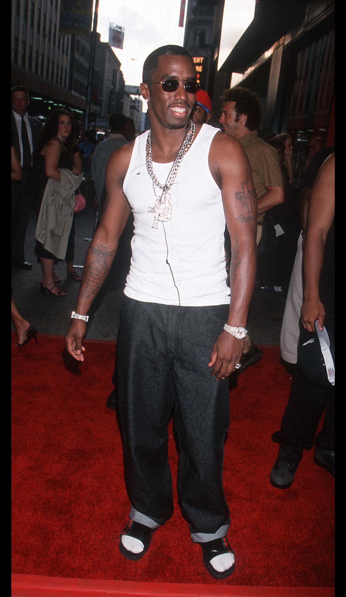 Photo : "Sean Puffy" Puff Daddy Première du film "The Summer of Sam ...