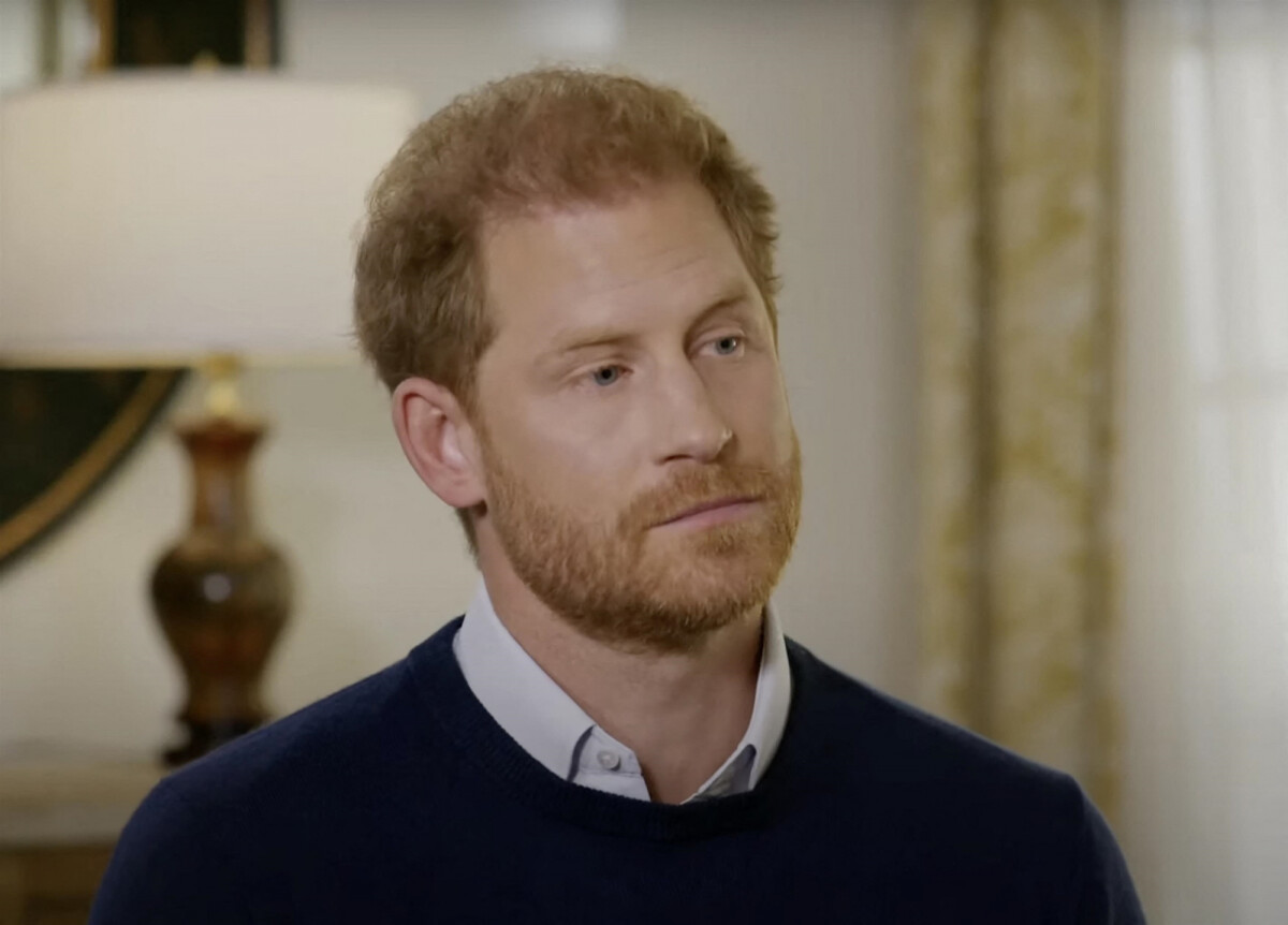 Photo : Le prince Harry, duc de Sussex, en interview avec le ...