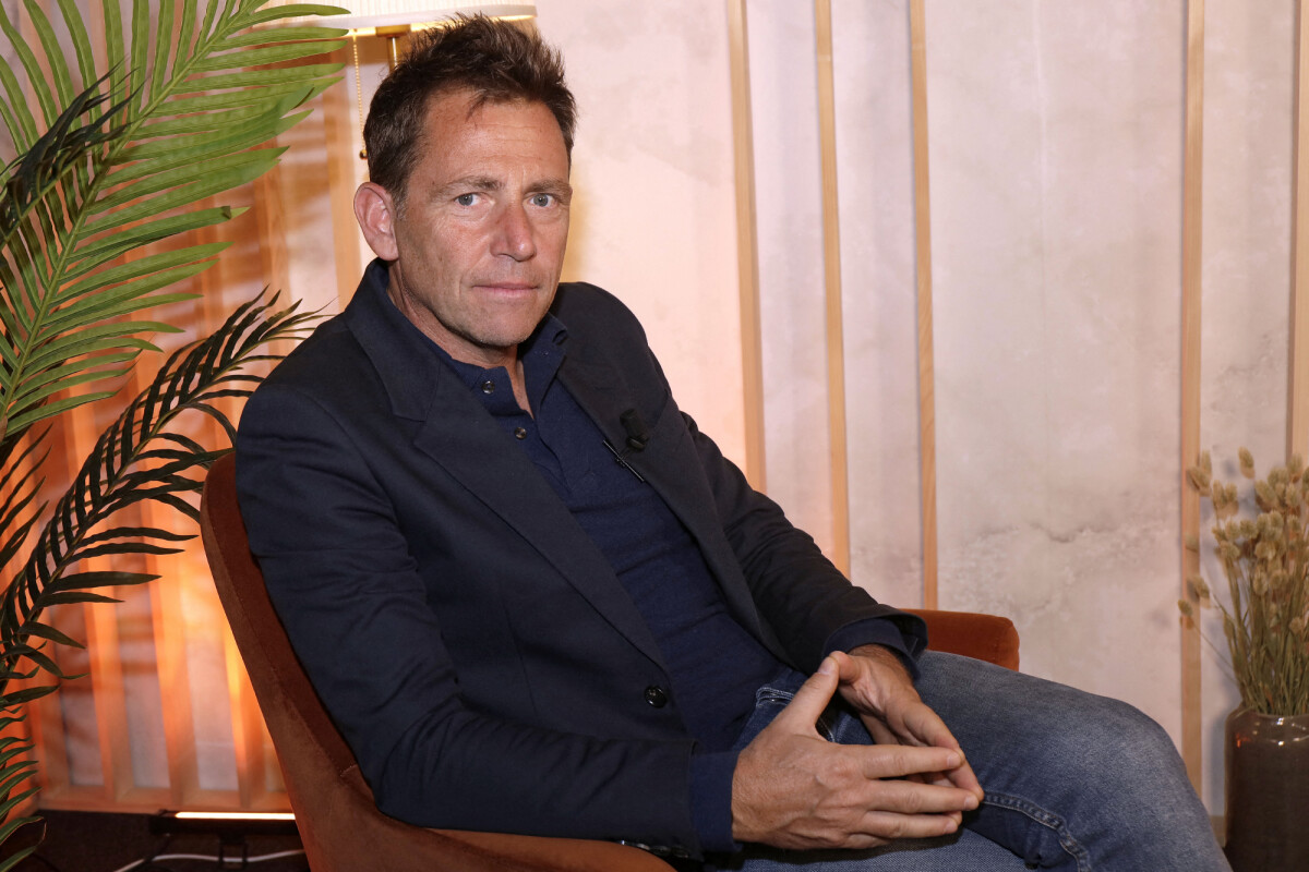 Photo : Portrait de Daniel Riolo lors de l'enregistrement de l'émission ...