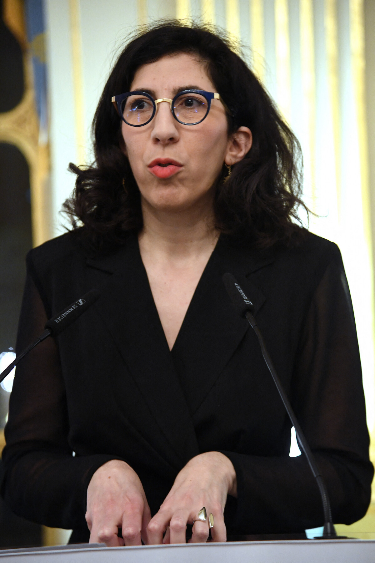 Photo : Rima Abdul Malak, ministre de la Culture - Virginie Efira ...