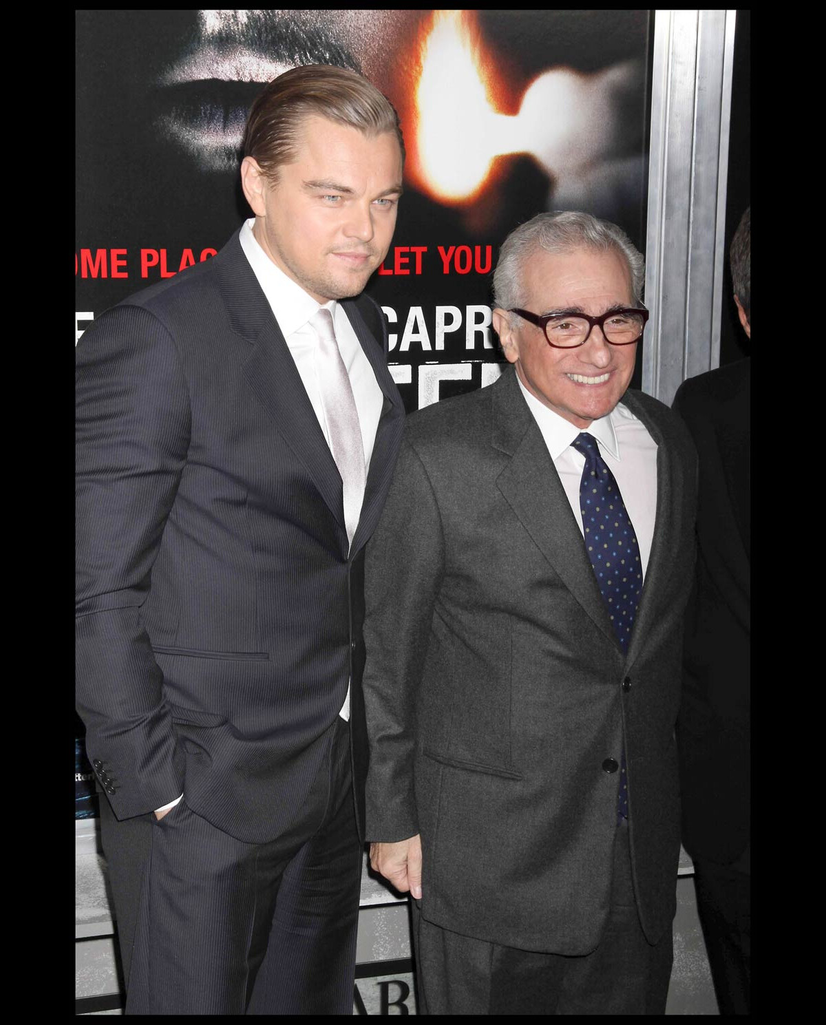 Photo : Leonardo DiCaprio et Martin Scorsese à l'occasion de la soirée donnée à l'Armani ...