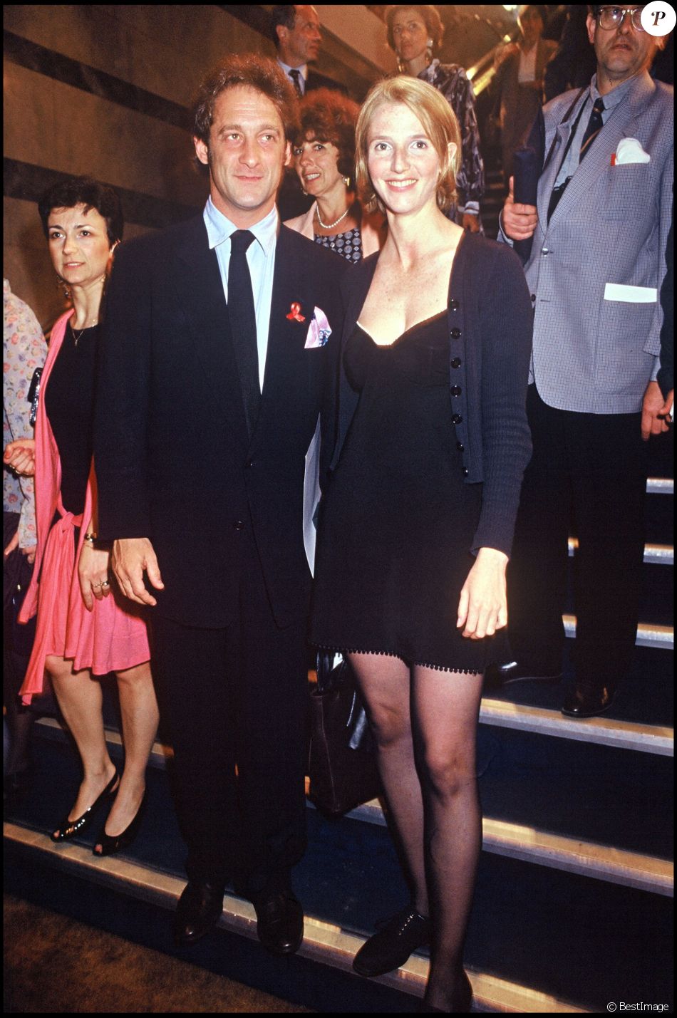 Sandrine Kiberlain et Vincent Lindon lors du festival du film de Paris ...