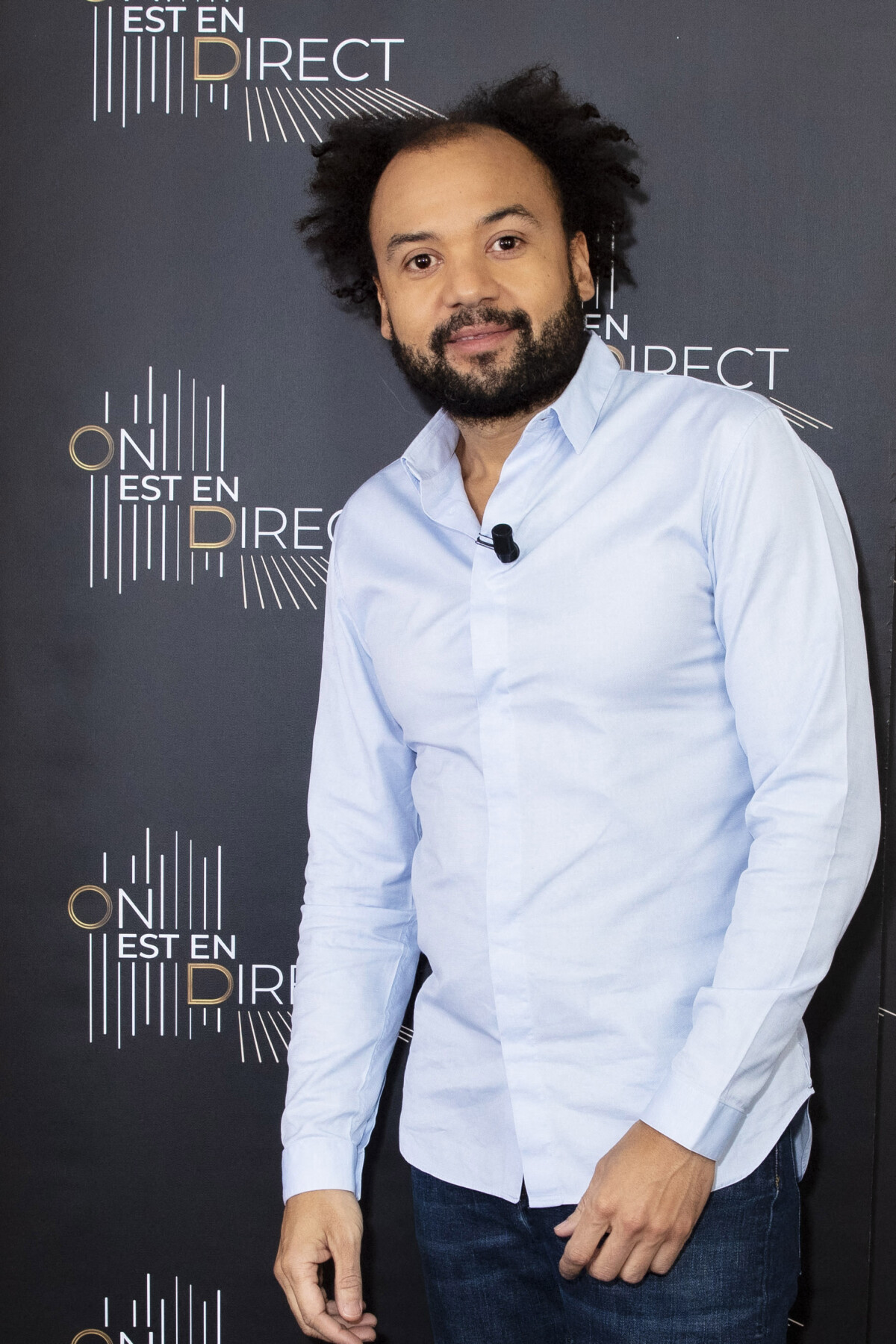 Photo : Exclusif - Fabrice Eboué en backstage de l'émission "On Est En ...