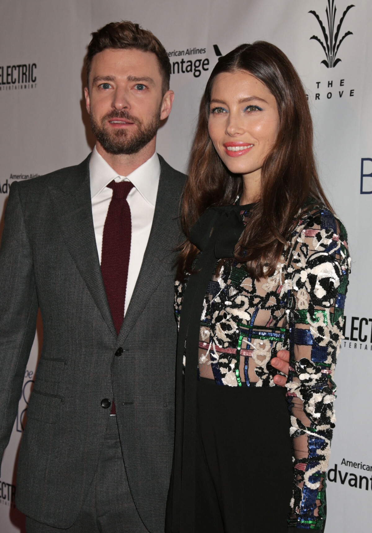 Photo : Jessica Biel et son mari Justin Timberlake lors de la première ...