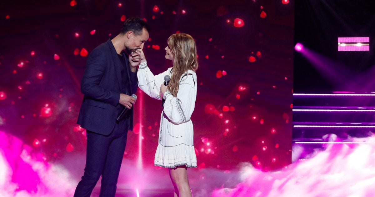 Exclusif - Damien Sargue et Cécilia Cara - Enregistrement de l'émission ...