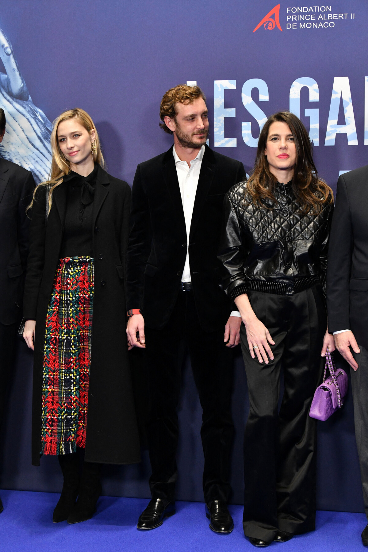 Photo : Charlotte et Pierre Casiraghi, Beatrice Borromeo durant l'avant ...
