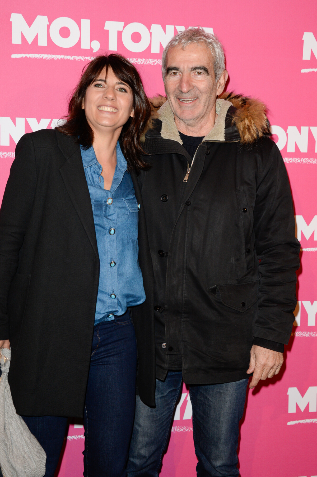 Photo : Estelle Denis et son compagnon Raymond Domenech - Avant ...