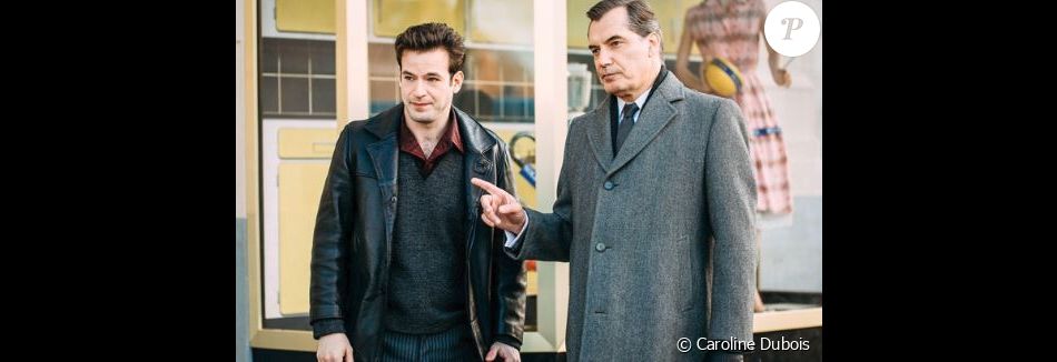 Samuel Labarthe et son fils Alexandre dans Les petits meurtres d'Agatha ...