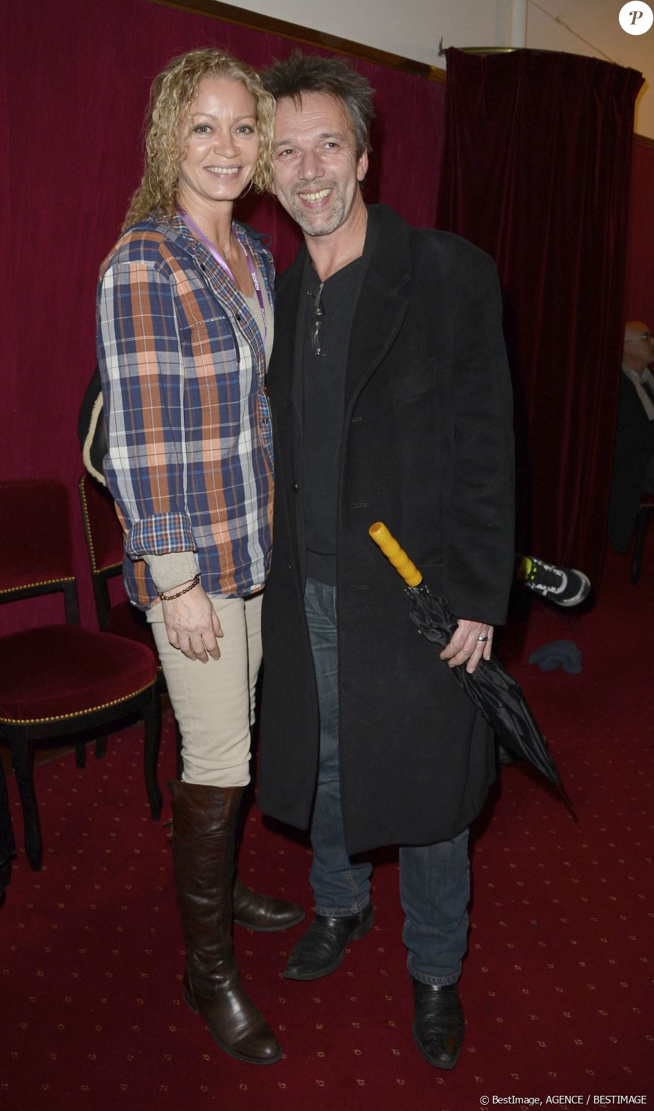 Raphaelle Ricci et son compagnon - Mimie Mathy a recu les insignes de ...
