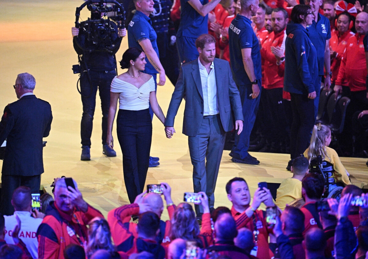 Photo : Le prince Harry et Meghan Markle lors de la cérémonie d ...