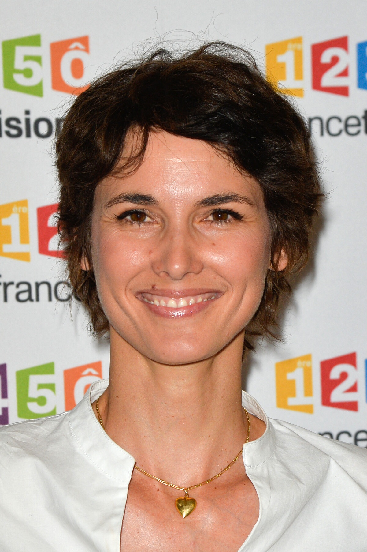 Photo : Églantine Éméyé lors du photocall de la présentation de la nouvelle dynamique 2017-2018 ...