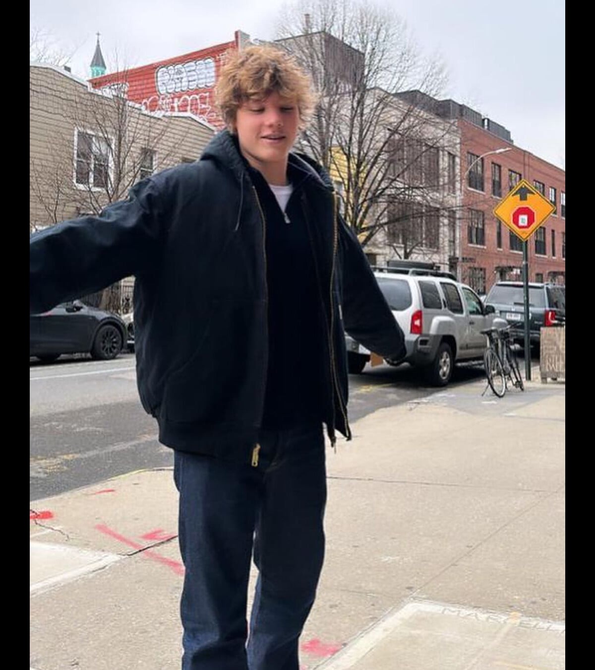 Photo : Roman Lavoine à New York, le fils de Marc Lavoine profite d'un ...