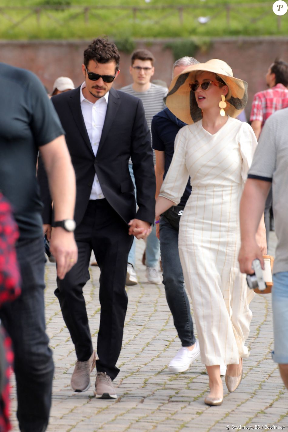 Orlando Bloom et Katy Perry à nouveau en couple visitent le Colisée à ...