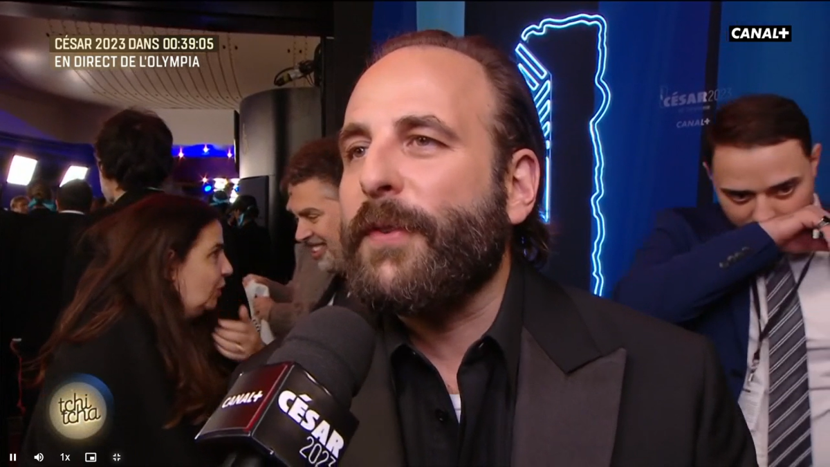 Photo : Vincent Macaigne aux César. - Purepeople