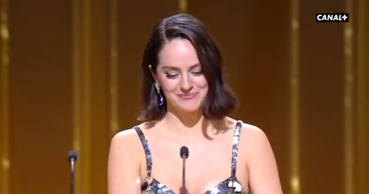 Noémie Merlant aux César. - Purepeople
