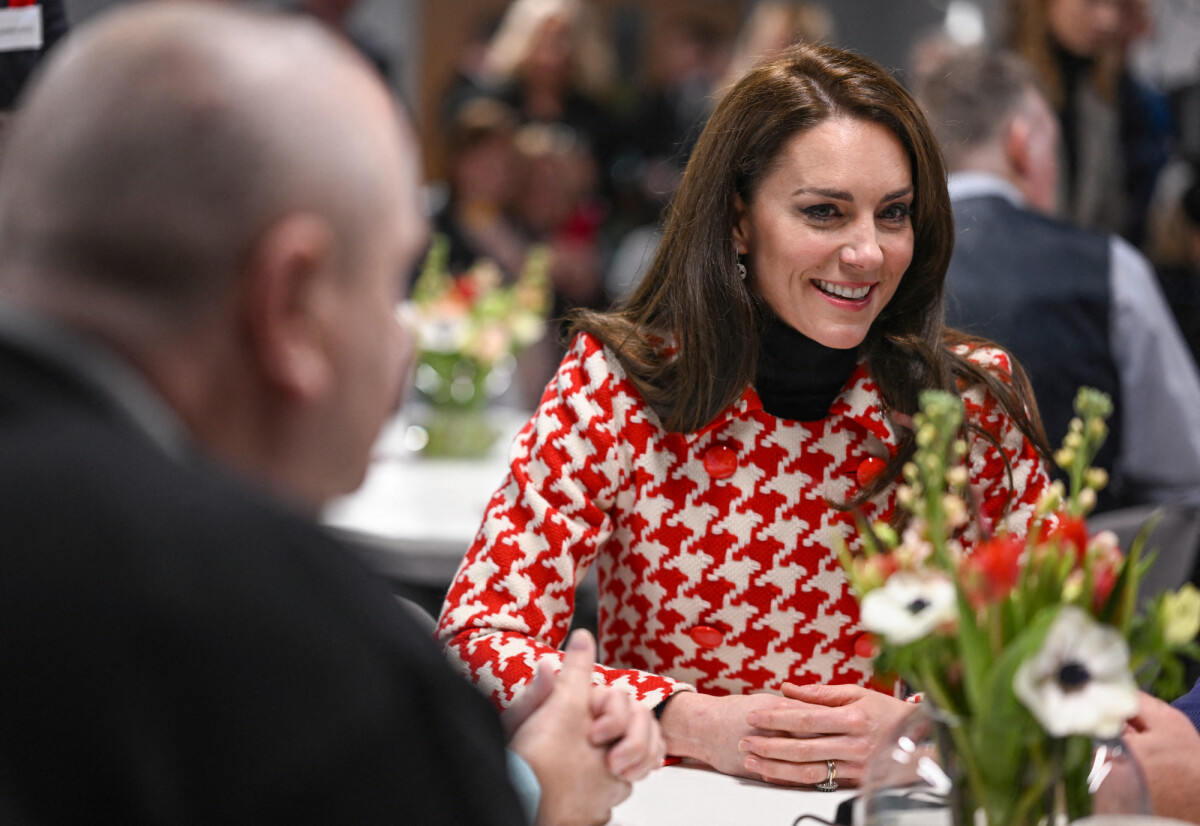 Photo : La belle Kate portait déjà cette tenue lors d'une visite dans ...