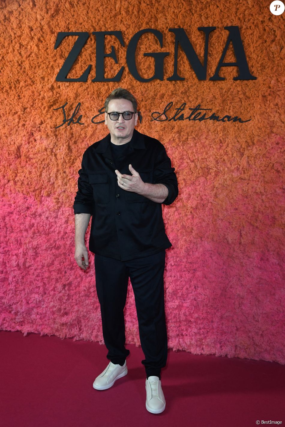 Semi Exclusif - Benoît Magimel au photocall de la soirée Zegna x The ...