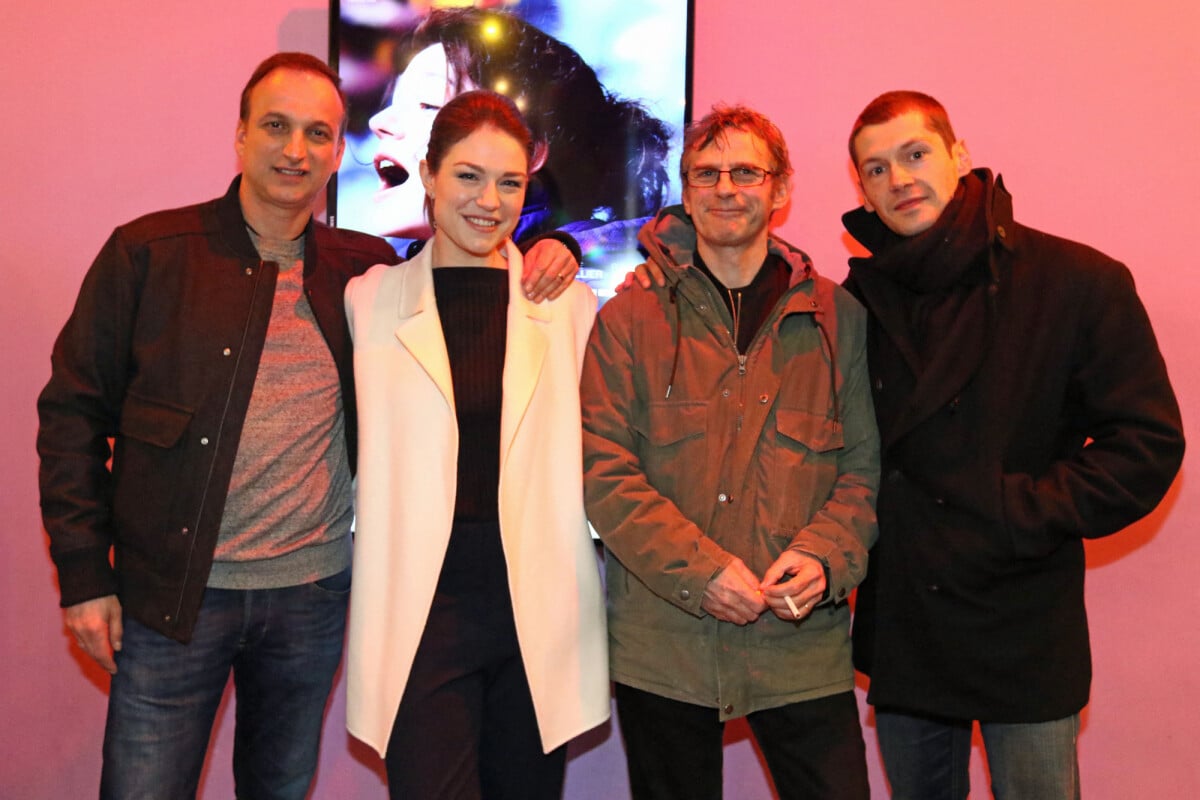 Photo : Exclusif - Michel Ferracci, Emilie Dequenne et Lucas Belvaux ...