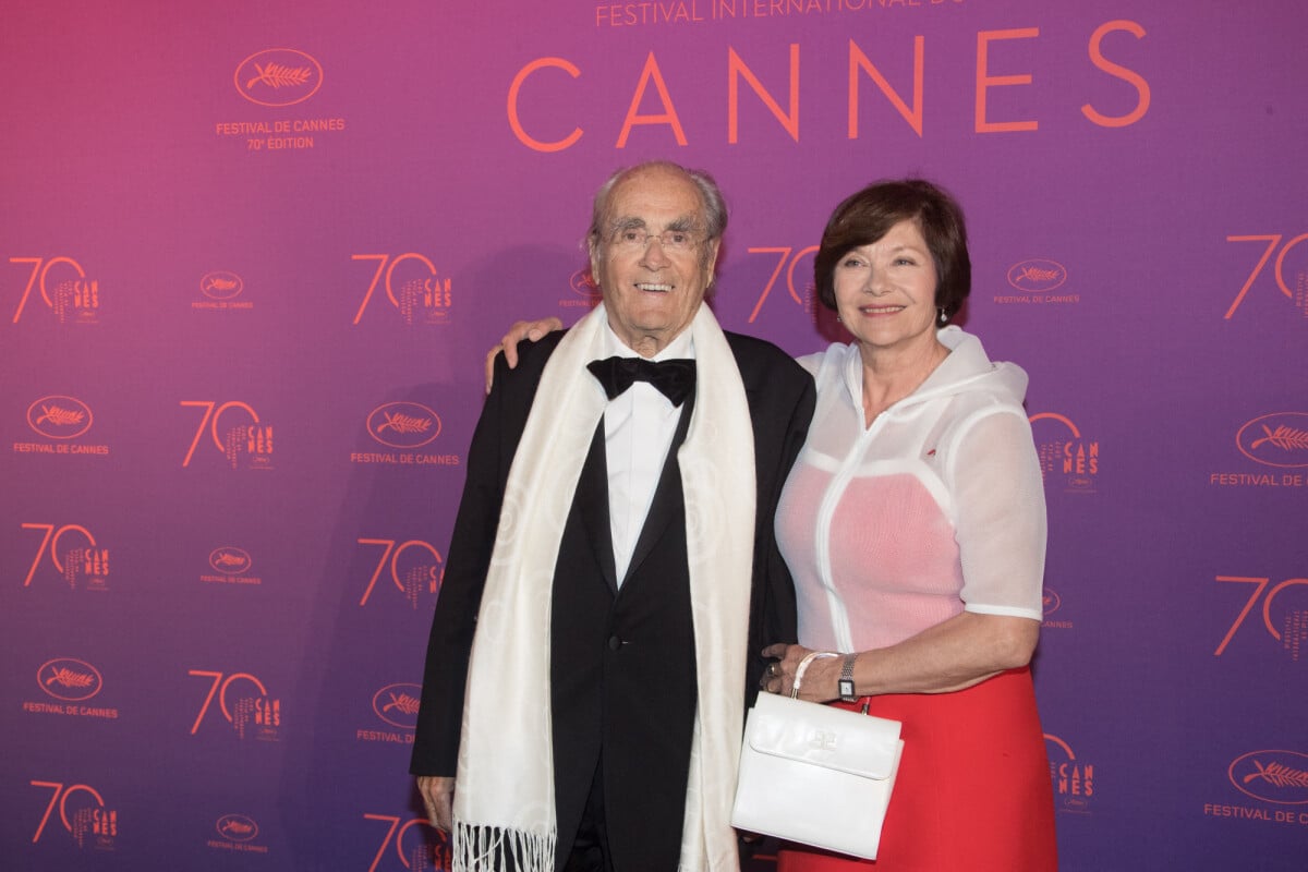 Photo : Michel Legrand et sa femme Macha Méril - Arrivées au dîner de ...