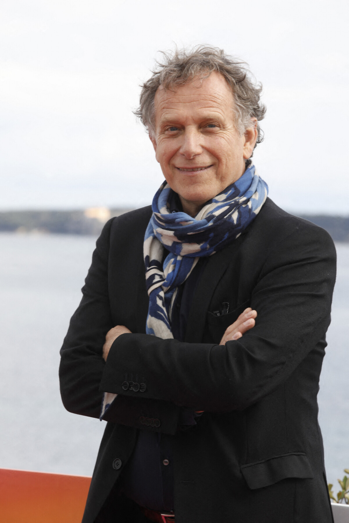 Photo : Charles Berling - Photocall de la série "L'île aux 30 cercueils ...