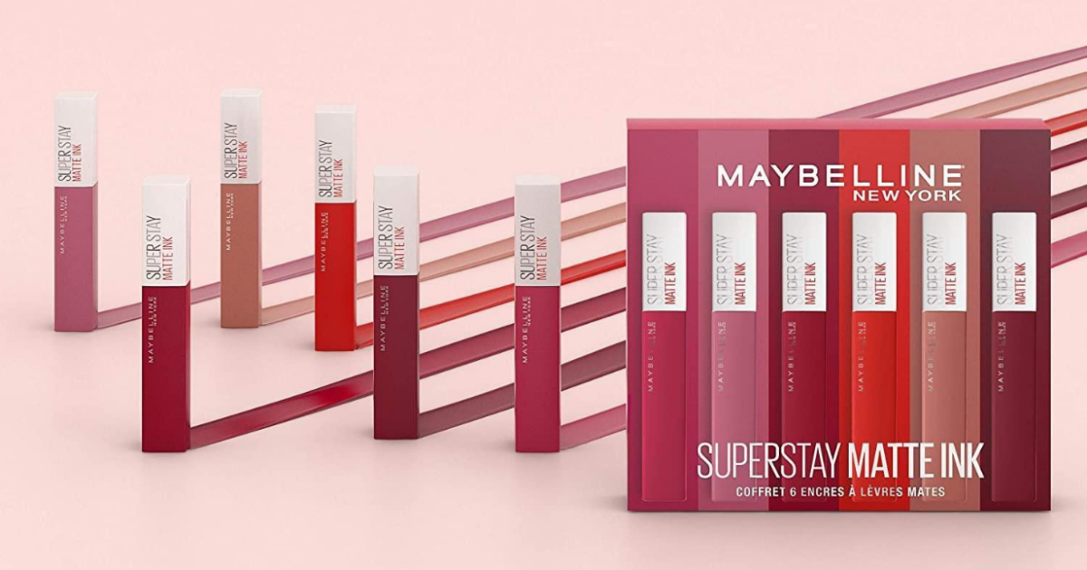 Sublimez vos lèvres avec ce coffret de rouges à lèvres Maybelline ...